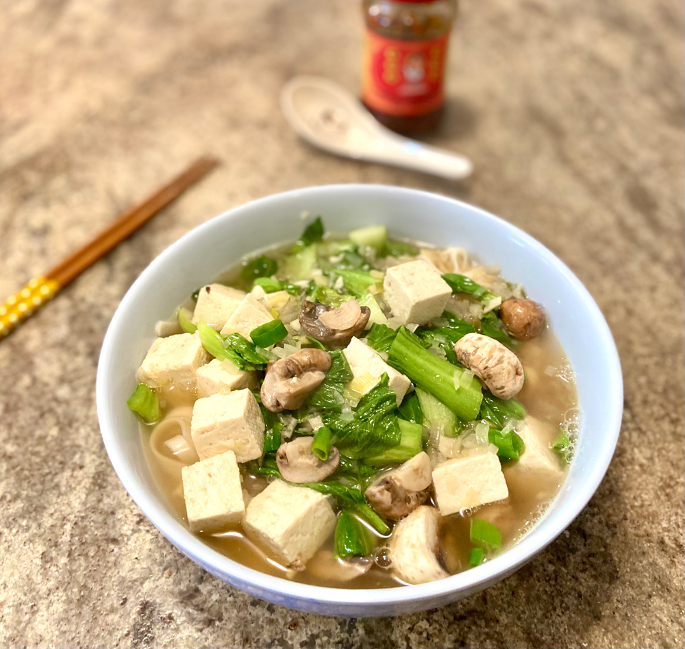 Ginger Garlic Noodle Soup - Dinner at the Franzens