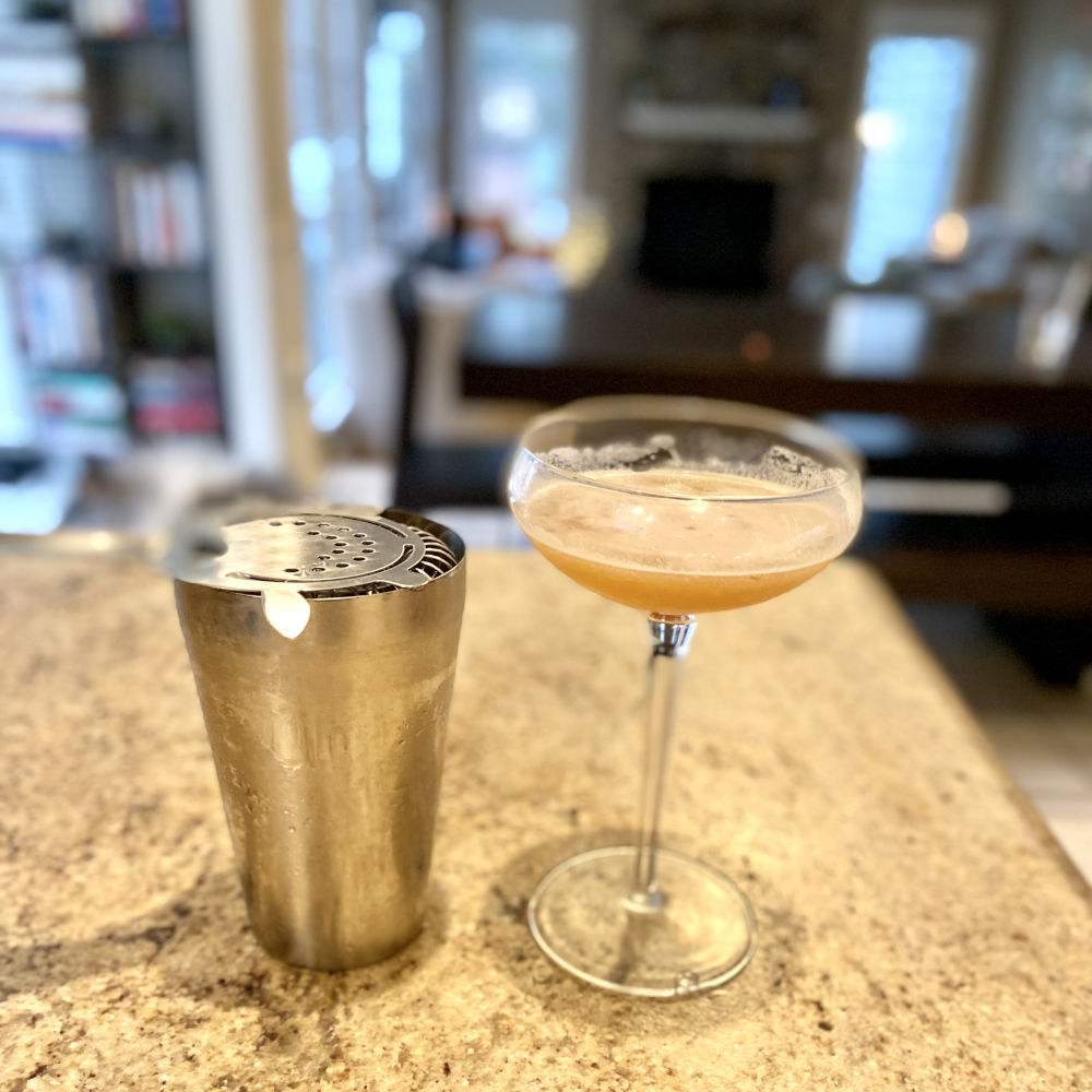 Ginger Amaretto Sour - Dinner at the Franzens