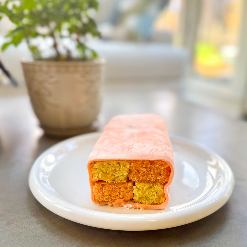 Battenberg Cake - Dinner at the Franzens