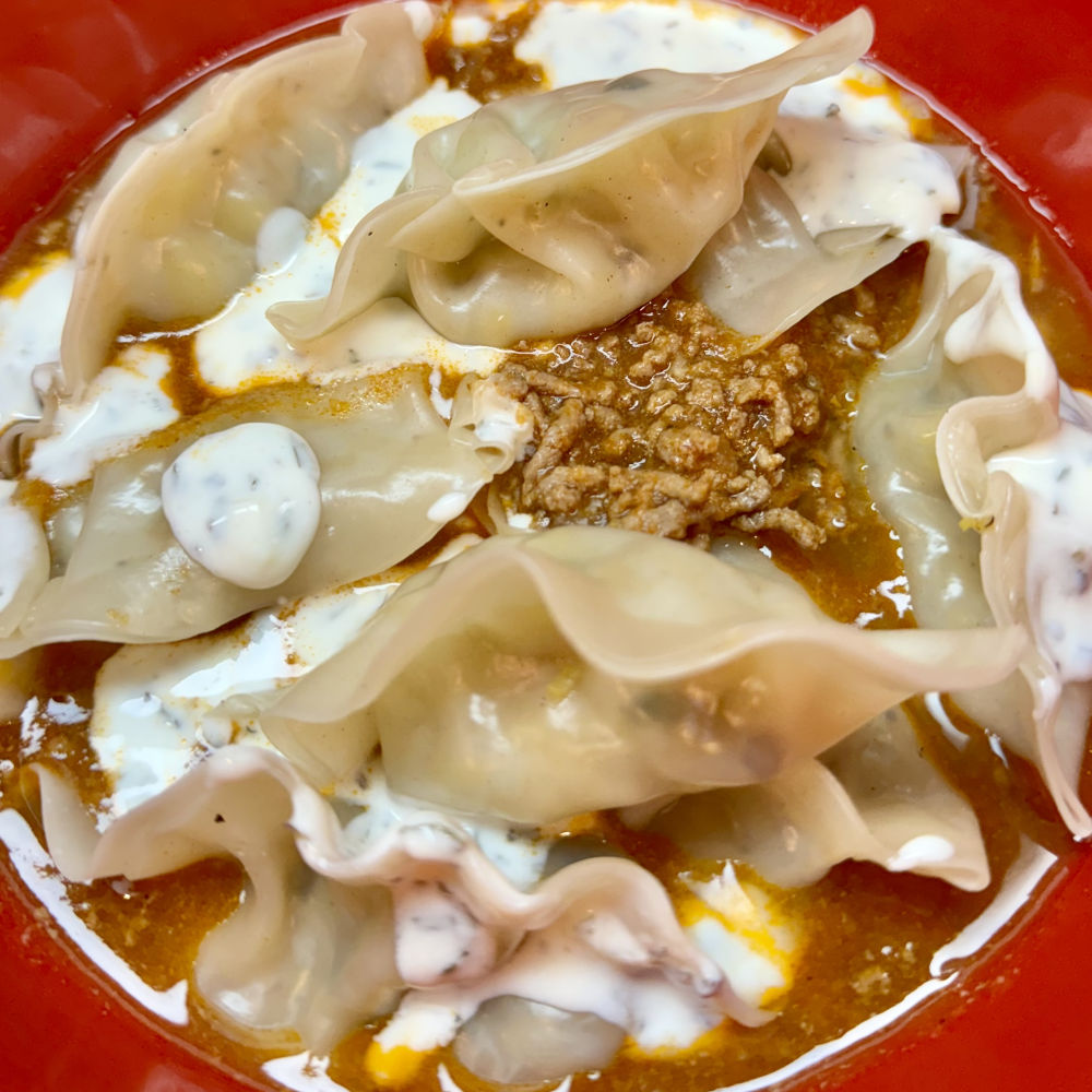 Aushak (Afghan Leek and Scallion Dumplings) - Dinner at the Franzens